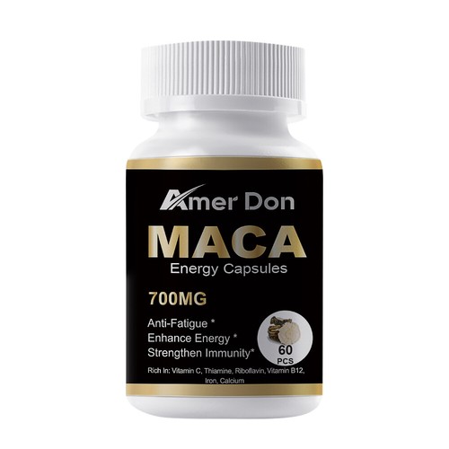 New/Maca Root 700mg Highest Potency Supports Desire Stamina Power ...
