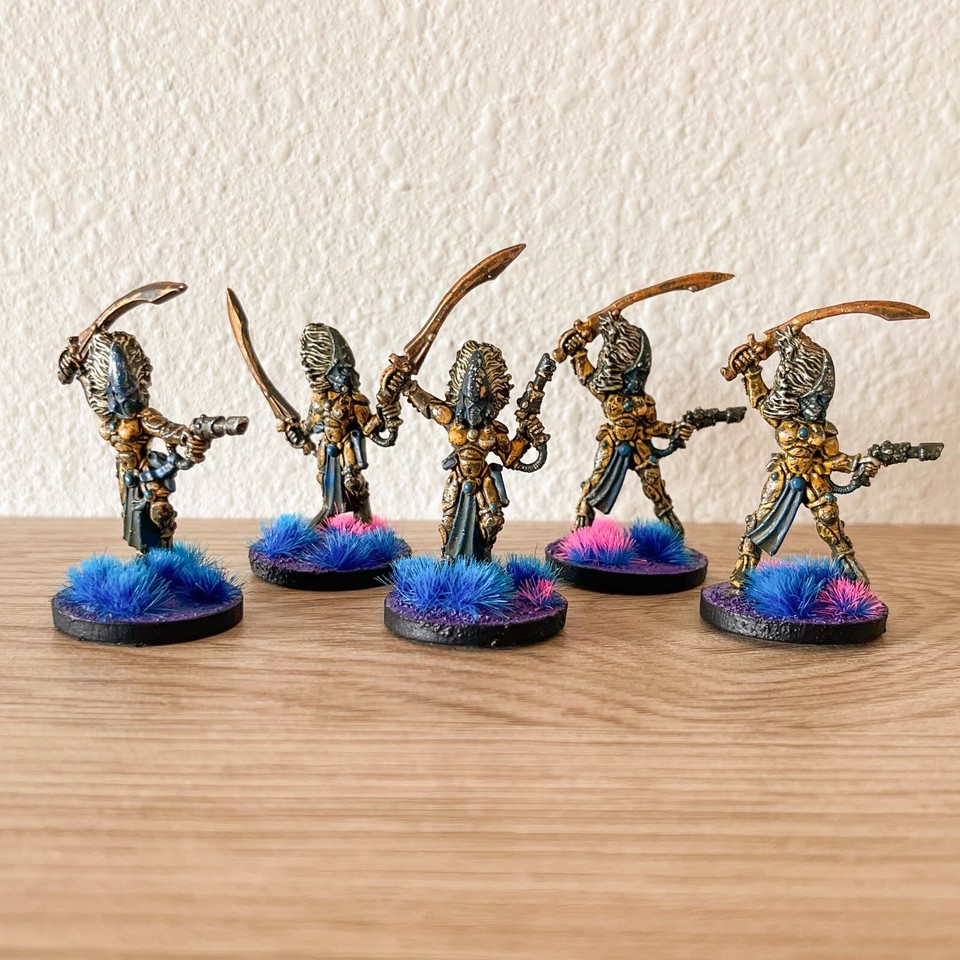 Warhammer 40k Aeldari - Painted Eldar Craftworlds Army - BoxedUp (250 ...