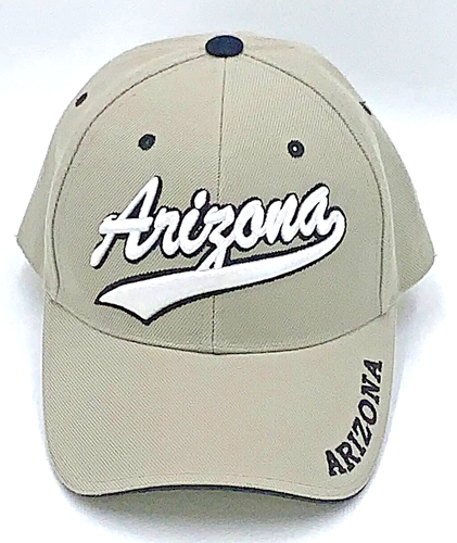 Vintage Hosanna Arizona Baseball Cap Hat Adjustable Beige Tan | eBay