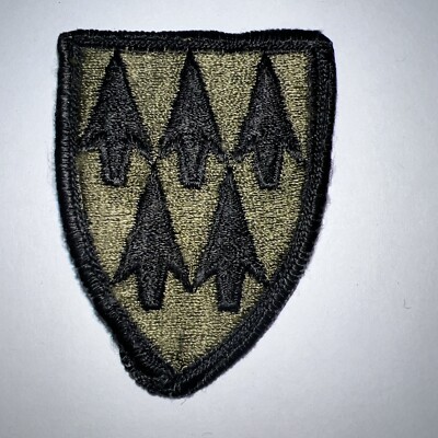 US ARMY 32ND AIR AND MISSILE DEFENSE COMMAND AAMDC PATCH -sewn Subdued ...