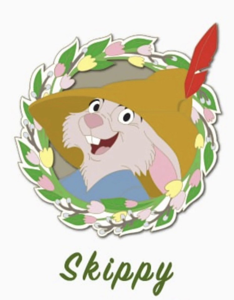 Disney DSSH 2023 Spring Wreaths Bunnies Skippy LE 400 Pin DSF Robin ...