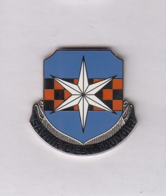 313th MILITARY INTELLIGENCE BN AIRBORNE MI crest DUI badge c/b D-22 | eBay