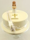 Praying Kneeling Girl /Boy First Holy Communion Cake Topper Ornaments ...