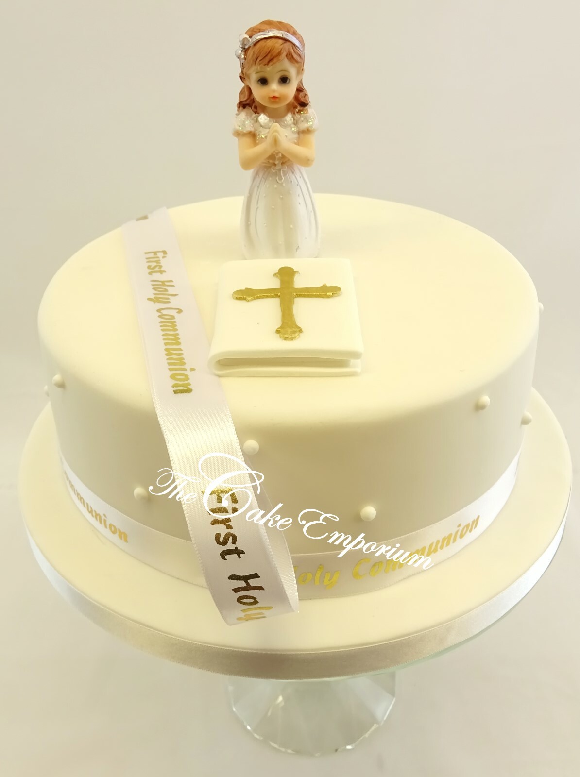 Praying Kneeling Girl /Boy First Holy Communion Cake Topper Ornaments ...