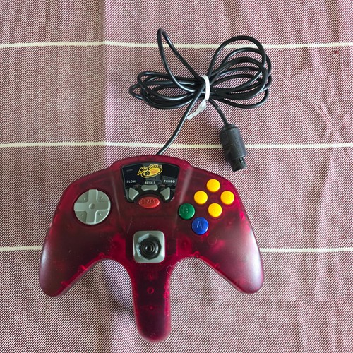 N64 Controller MadCatz Translucent Red Gamepad for Nintendo 64 | eBay