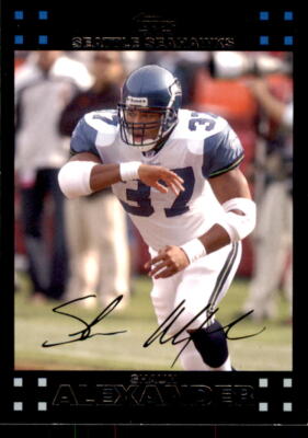 2007 Topps #102 Shaun Alexander Seattle Seahawks | eBay