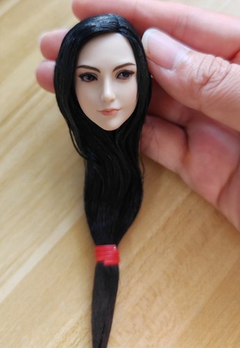 1/6 Look Sideways Fantasy Goddess Head Sculpt Fit 12'' TBL Pale Skin ...