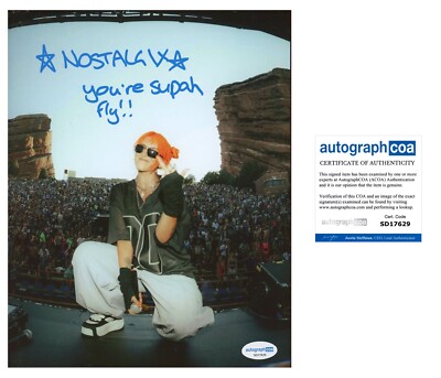 NOSTALGIX SIGNED EDM HOUSE MUSIC DJ 8x10 PHOTO - ACOA COA | eBay