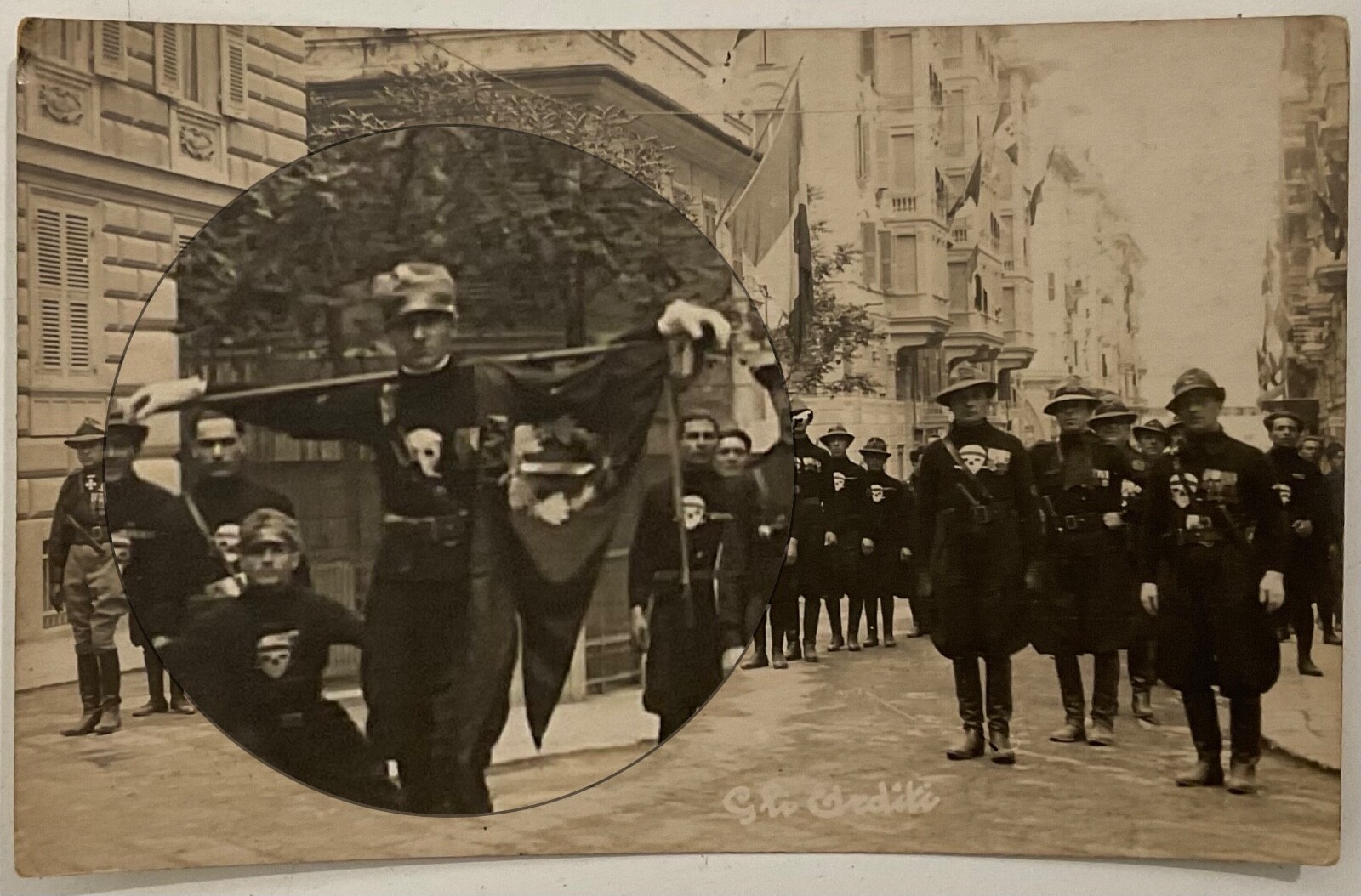 GRUPPO ARDITI D’ITALIA SEZIONE DI GENOVA CARTOLINA FOTOGRAFICA | eBay