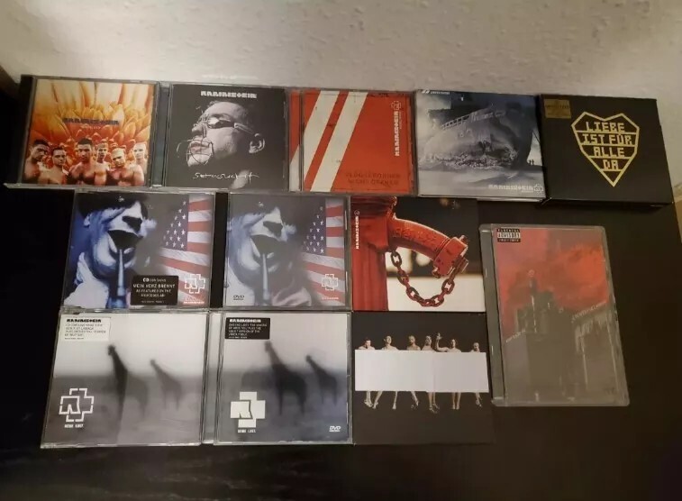 RAMMSTEIN - CD / DVD Bundle - Lots of Rarities - Keine Lust Amerika | eBay