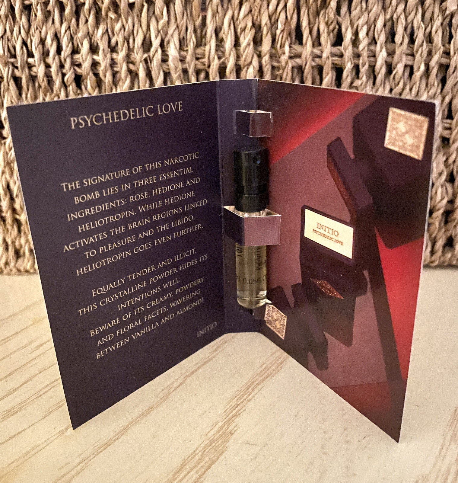 Psychedelic Love Initio Parfums EDP 1.5ml Official Carded Sample Spray ...