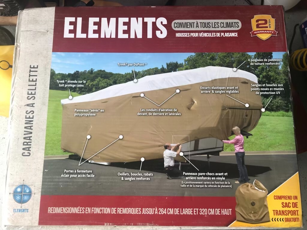 Elements Tyvek RV Cover All-Climate 5th Wheel Cover 37’ to 40’ | eBay
