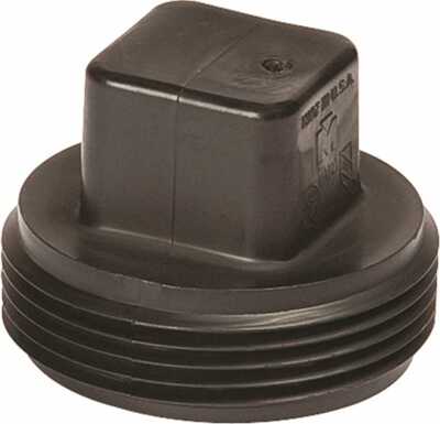 NIBCO C5818HD112 1-1/2 in. ABS DWV MPT Cleanout Plug | eBay