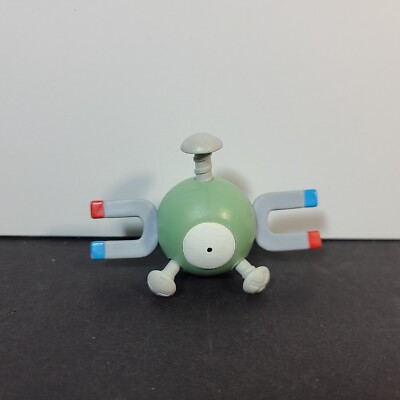 Pokemon Magnemite Action Figure Toy Video Game Nintendo 2007 Tomy WCT ...