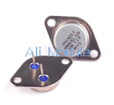 10Pcs TRANSISTOR ST TO-3 2N3055 NPN AF Amp Audio Power Transistor 15A ...