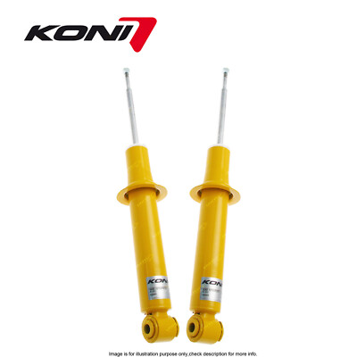 2 x Rear KONI Sport Adjustable Shock Absorbers for BMW 5-Series E34 88 ...