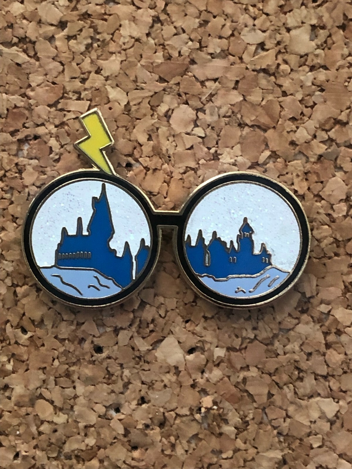 Harry Potter Glasses Hogwarts Reflection Lightning Bolt CastleBabe | eBay