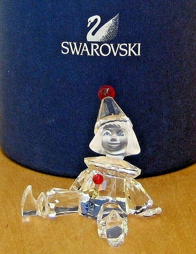 Swarovski Crystal Figurine "PUPPET" CLOWN 217207 / 7550 NR 000 003 ...