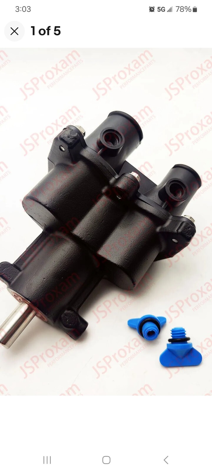 Mercury MerCruiser Raw Water Sea Pump OEM 46-8m0139995 8629414t3 ...