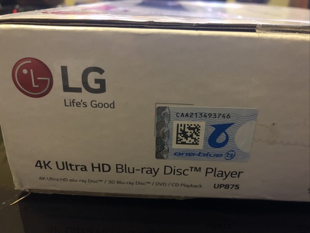 LG 4k Ultra HD 3d Blu-ray Player UP875 MINT for sale online | eBay