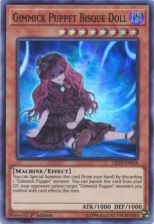 Gimmick Puppet Bisque Doll - LED5-EN036 - Super Rare 1st Edition Near ...