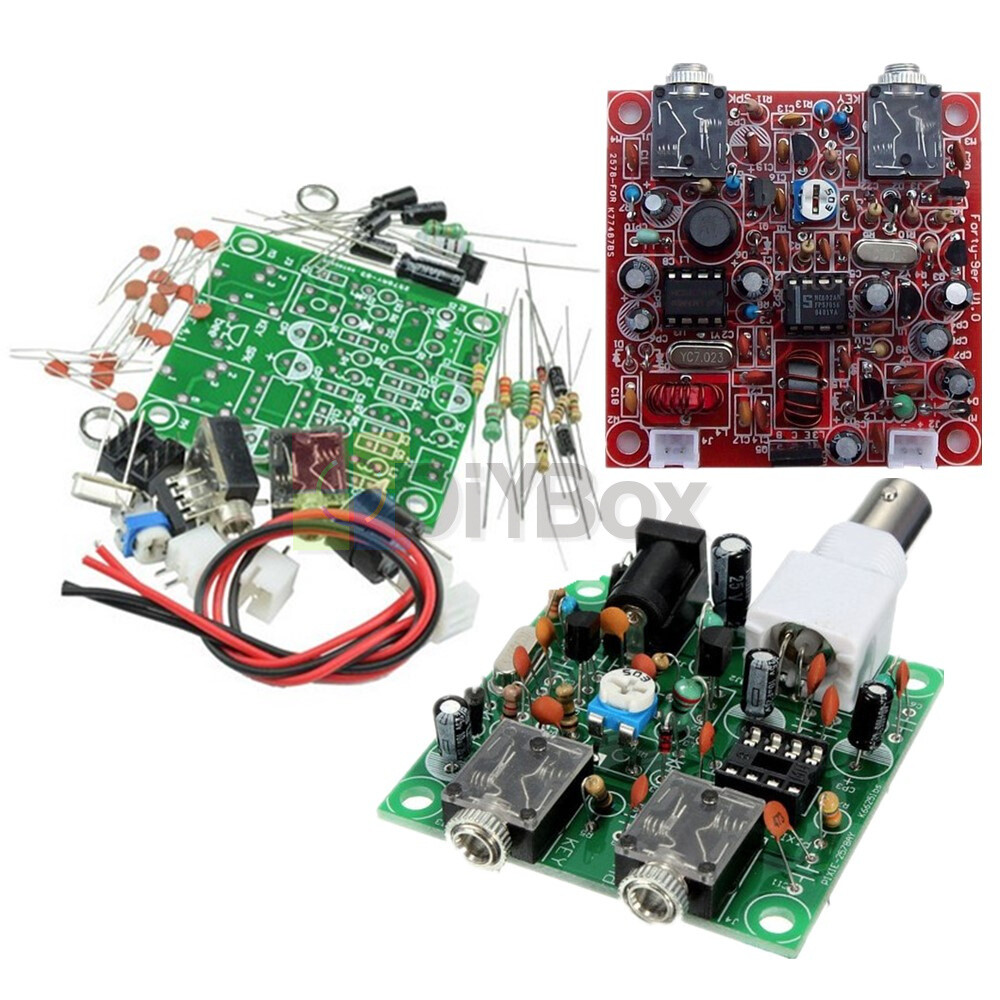 HAM RADIO 40M CW Shortwave QRP Pixie Transmitter Receiver 7.023MHz-7 ...