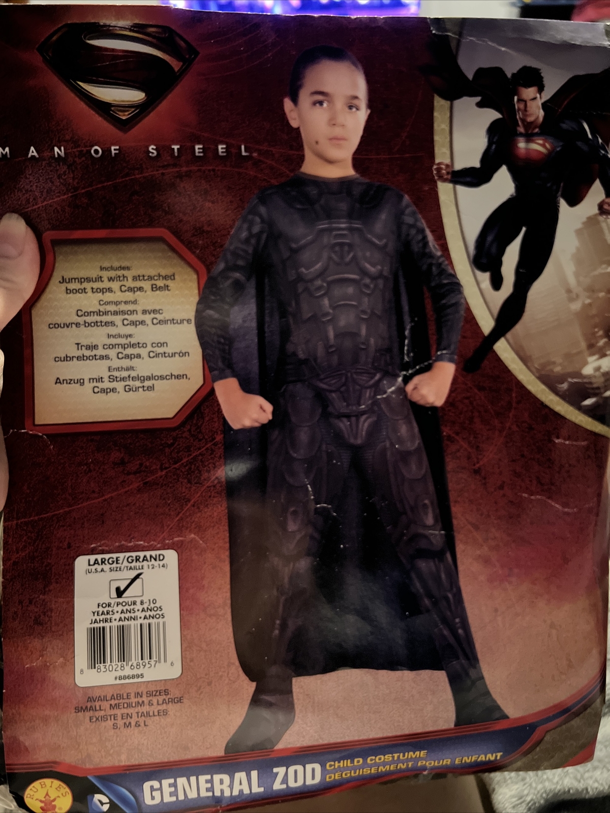 General Zod Halloween Costume