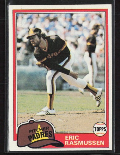 1981 Topps #342 Eric Rasmussen - Very Good | eBay