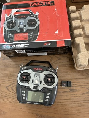 Tactic TTX850 2.4GHz 8-Channel R/C Transmitter With TR624 Receiver | eBay
