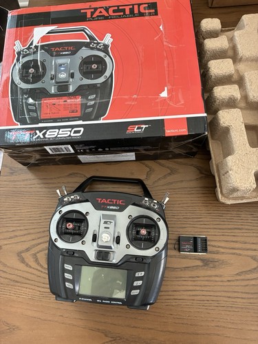 Tactic TTX850 2.4GHz 8-Channel R/C Transmitter With TR624 Receiver | eBay