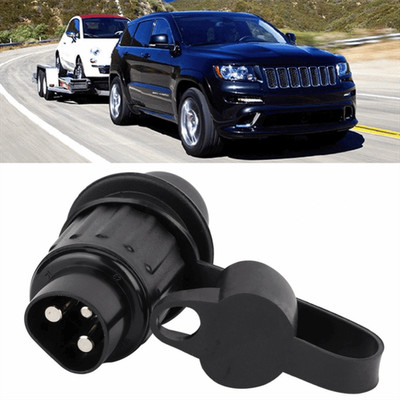 3 Pin Trailer Socket Plastic 3 Pin Connector Trailer Plug Trailer ...