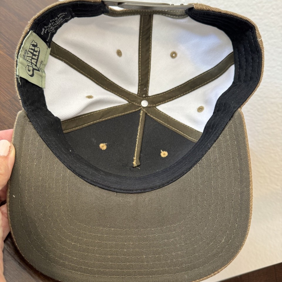 Disney's Gravity Falls Dipper Pines Original Cosplay Snapback Hat Brown ...
