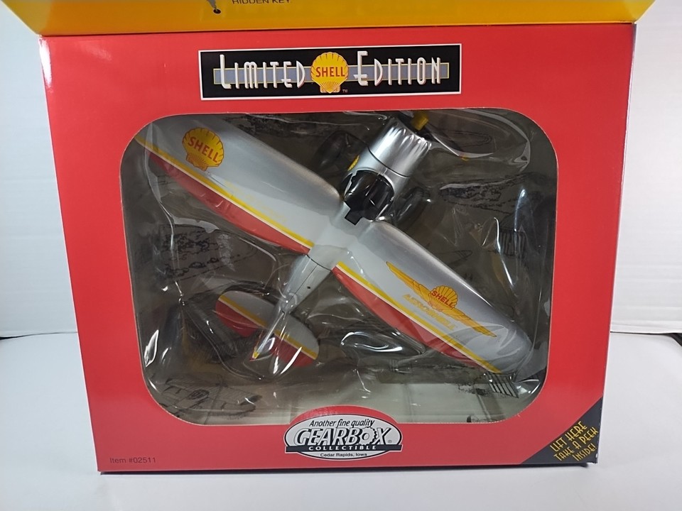Gearbox Stinson Reliant SHELL Collectible Coin Bank, Ltd. Ed Millennium ...