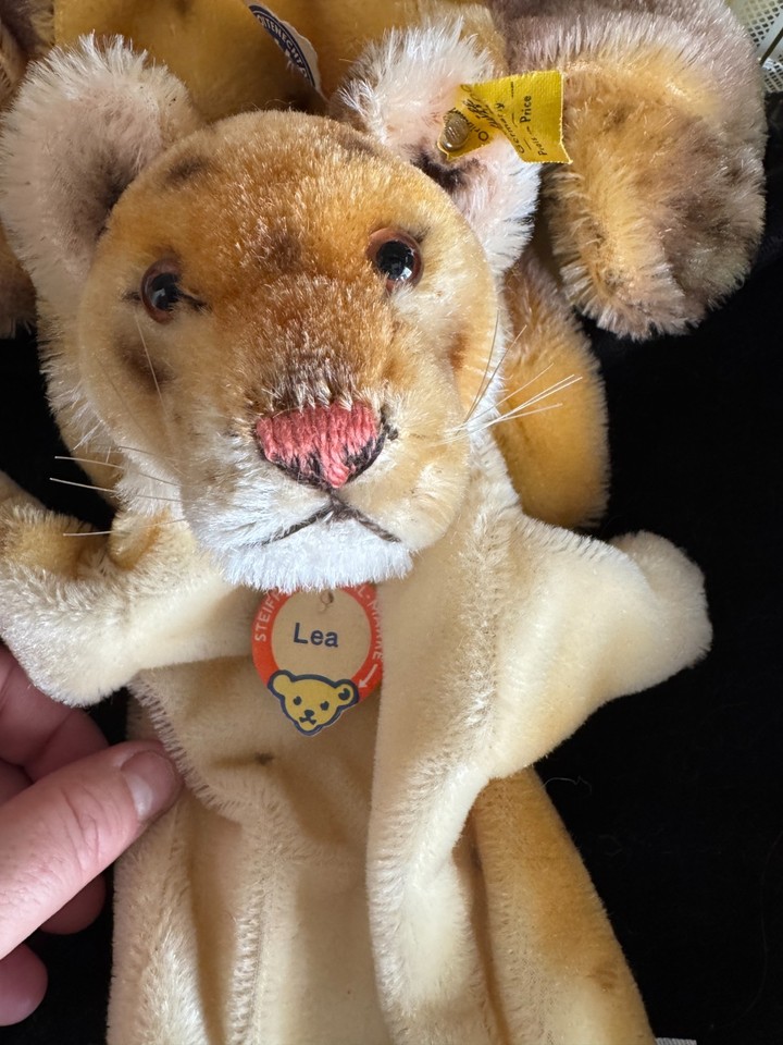 Vintage Steiff hand puppets lot of 13 - good condition - Rare ...