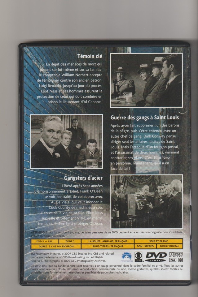 DVD Série Les incorruptibles - DVD 6 | Bon état | eBay