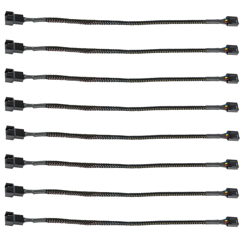 4-Pin PWM Fan Splitter Cable,10.6 Inch PC Fan Extension Cable, CA PWM ...