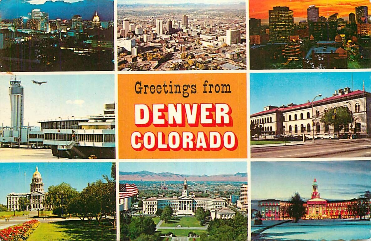 Denver Portrait Postcard