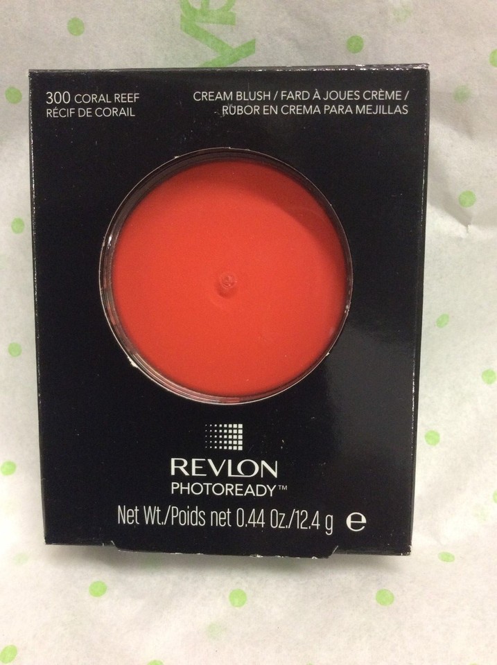 Revlon Photoready Cream Blush #300 Coral Reef Full Size NEW. | eBay