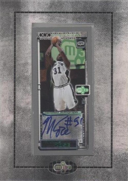 2003-04 Topps Rookie Matrix - Mini Framed Autographs #MA-MR Malik Rose ...