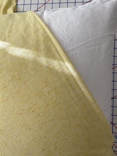 Light Yellow Linen Blend Knit - 1 Yard | eBay