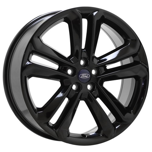 20" Ford Edge Lincoln MKX Gloss Black wheel rim Factory OEM single ...