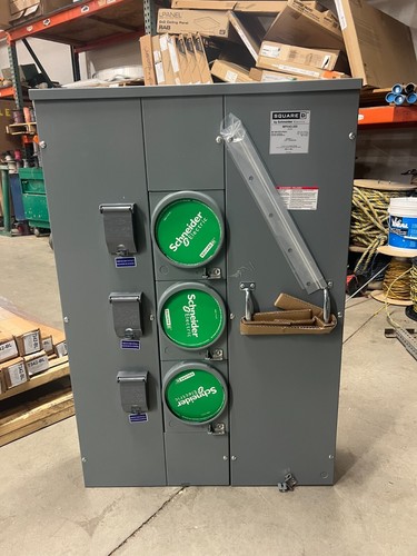 New In Box; 3 Gang Square D Meter Stack - 200A (MPH43200) | eBay