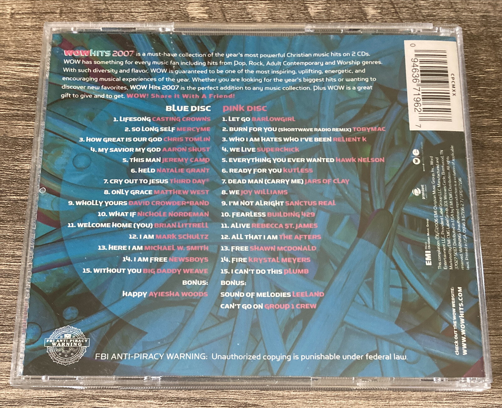 Wow Hits 2007 - Audio CD By VARIOUS ARTISTS - VERY GOOD - Disc 1 Only ...