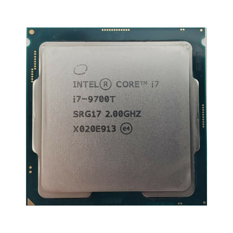 9Th Gen Intel Core i7-9700T LGA 1151 CPU Processor Eight Cores 2GHz 35W ...