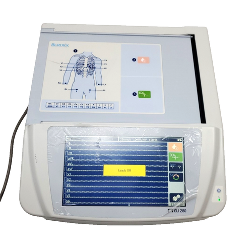 Welch Allyn Mortara Burdick ELI 280 Resting ECG EKG Unit - Excellent | eBay