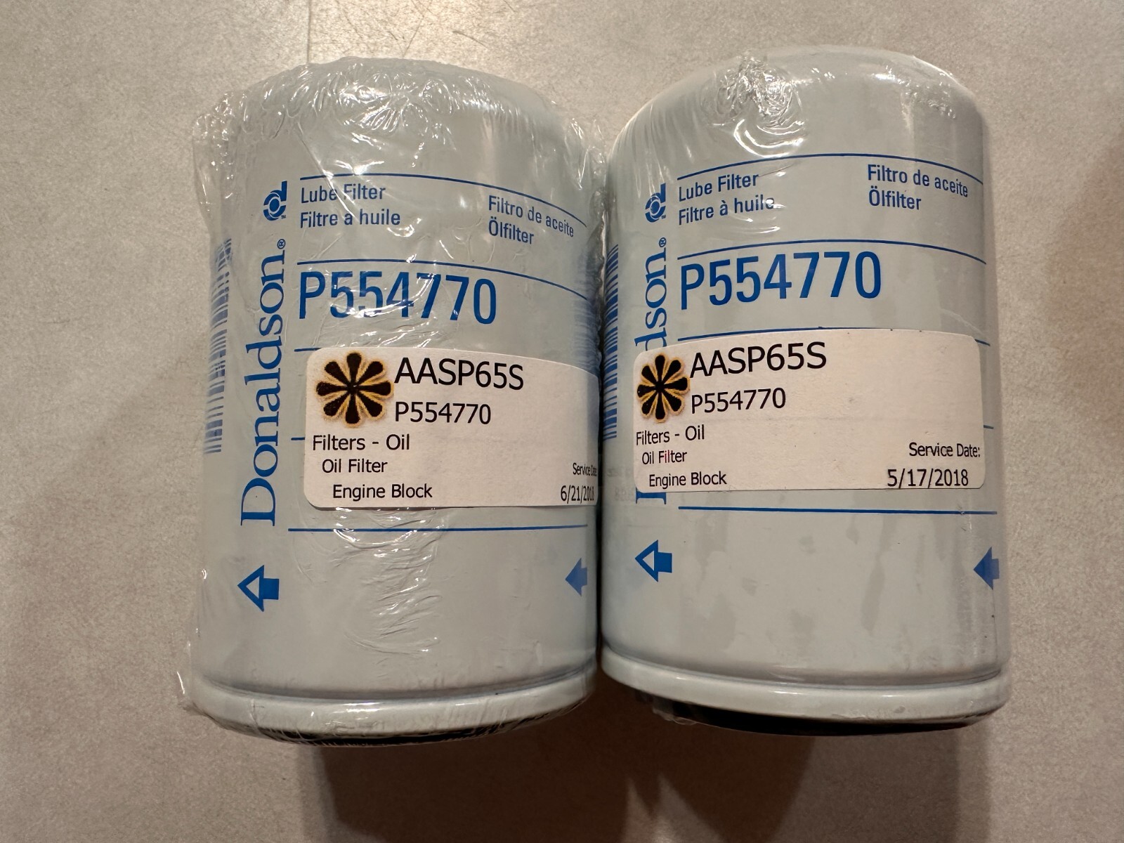 DONALDSON P554770 - cross reference oil filters | oilfilter ...