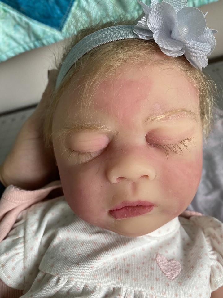 Helen Connors Ecoflex Platinum Silicone FBS Baby Girl-Amanda With Drink ...