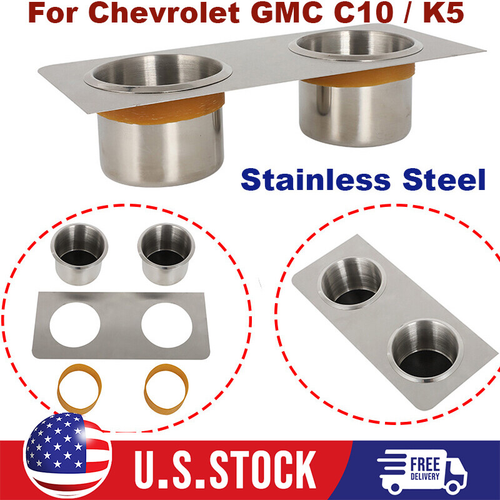 For Chevy GMC Truck Blazer C10/K5 67-80 Center Console Cup Holders and ...