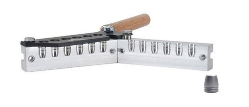 90672 Lee 6 Cavity Bullet Mold for 9mm Luger / 38 Super Auto / 380 Auto ...