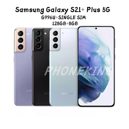 BRAND NEW Samsung Galaxy S21+ Plus 5G G996U 128GB GSM+CDMA Factory ...